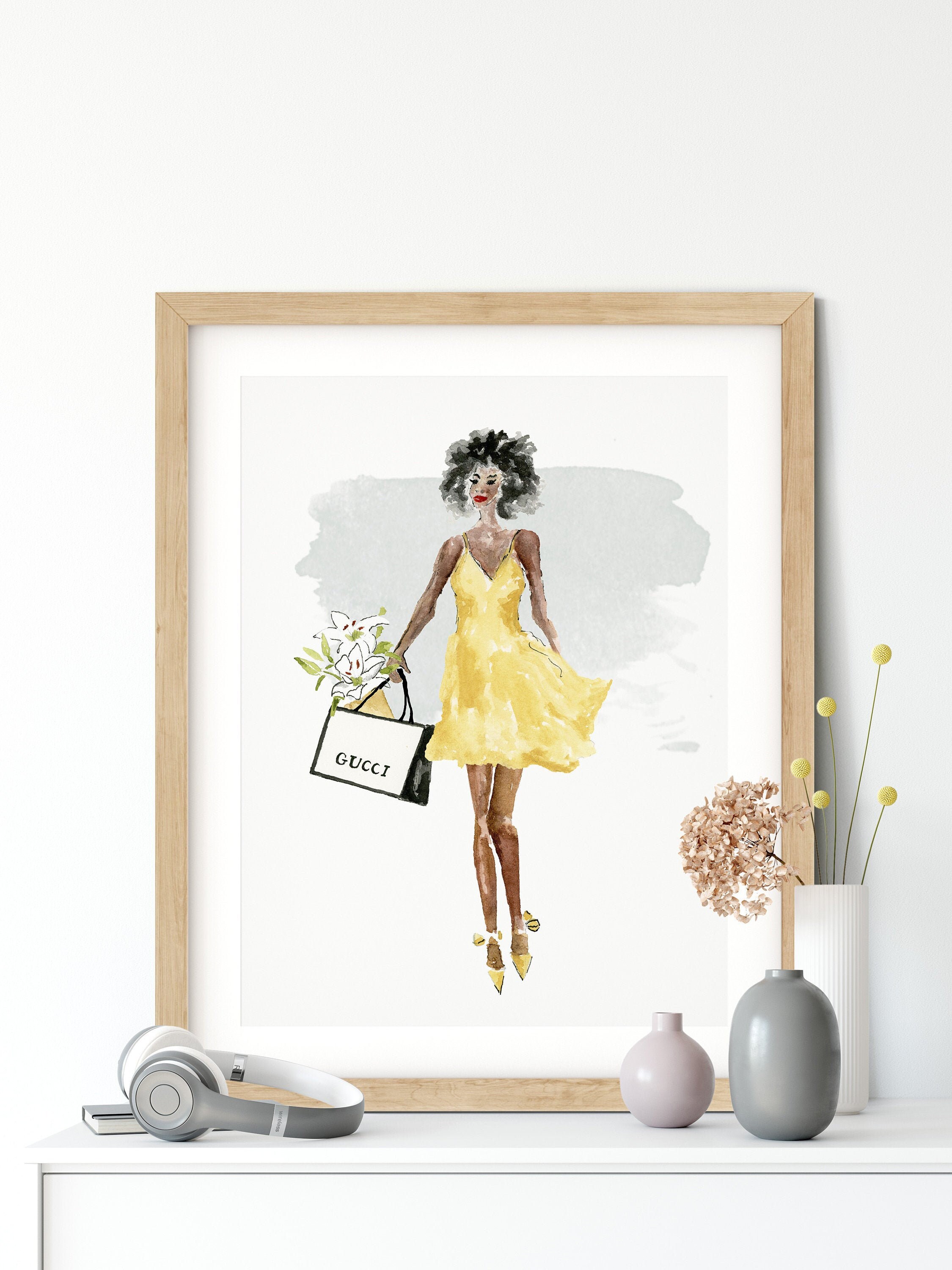 Abstract Fashion Girl