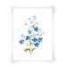 Forget Me Nots Print From Original Watercolor Pale Blue - Etsy