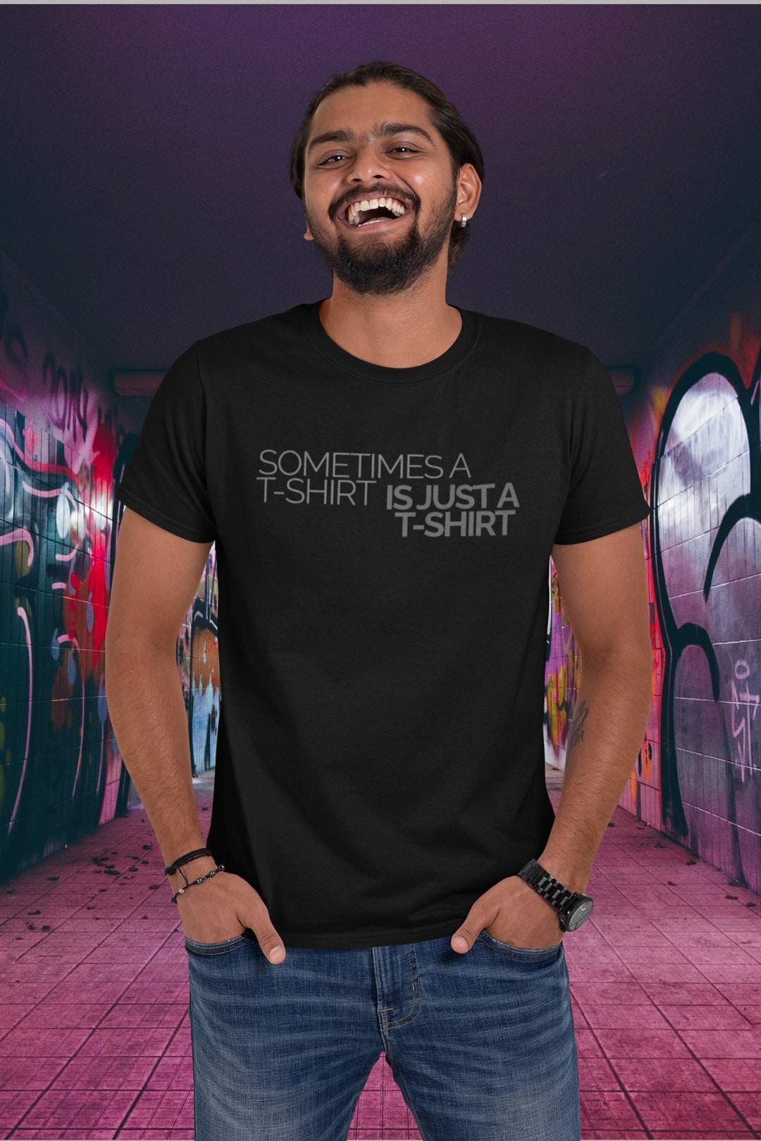 Basic Black Tshirt Sometimes a T-shirt is Just a T-shirt Black T-shirt ...