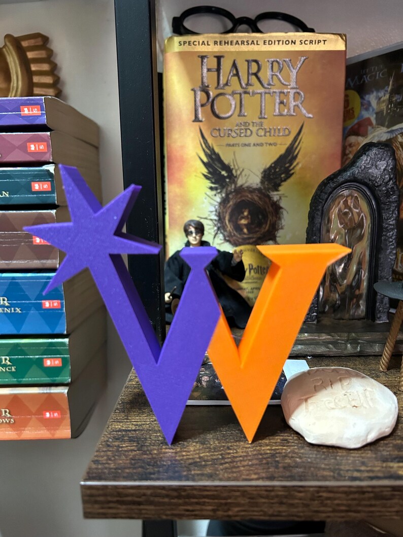 3D Printed W Magical Shop Logo - Etsy
