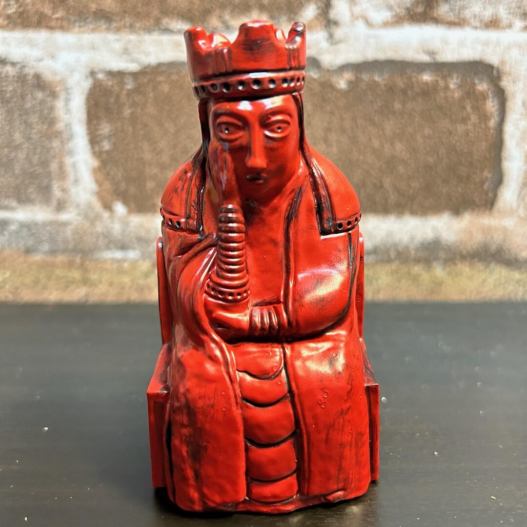 3D Printed Ron's Red Queen Chess Piece - Etsy