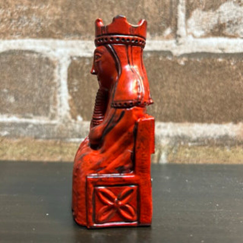 3D Printed Ron's Red Queen Chess Piece - Etsy