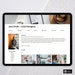 Notion Portfolio Website Template | Social Media Manager, Photographer ...