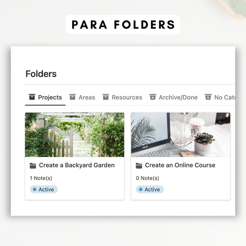 Notion Template: ULTIMATE Second Brain | Building a Second Brain | PARA ...