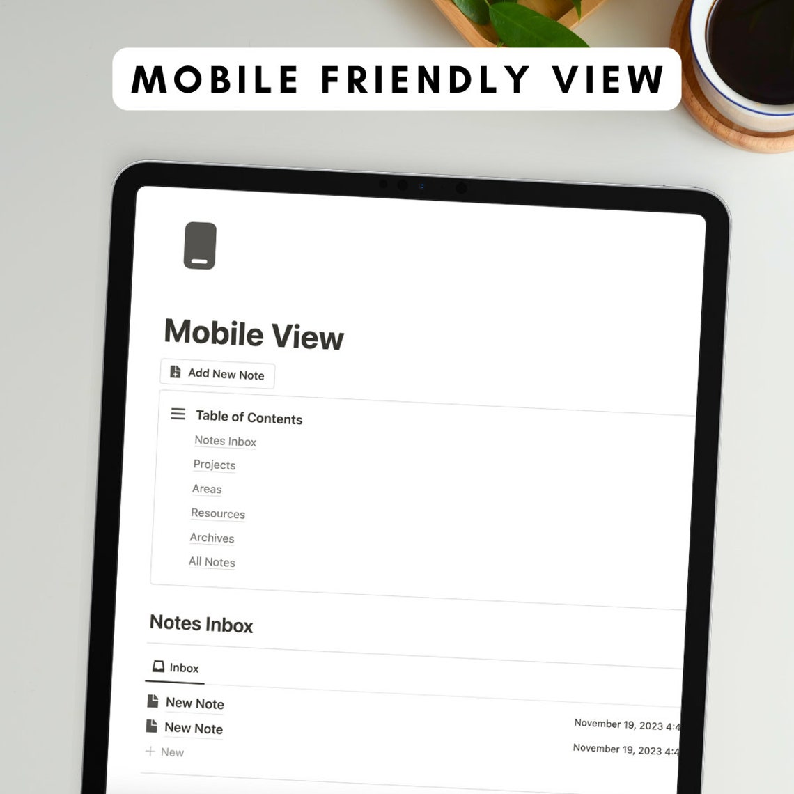 Notion Template: ULTIMATE Second Brain | Building a Second Brain | PARA ...