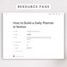 Notion Template: Resource Hub | Digital Resources, Business, Study ...