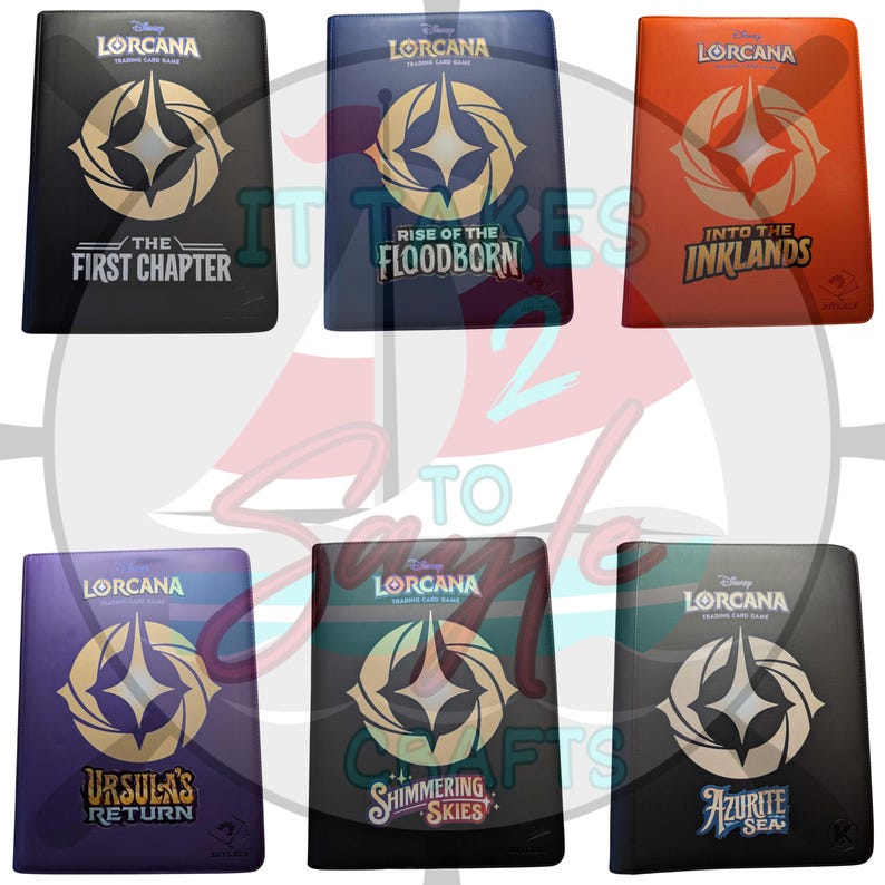 Custom Designed 16 Pocket Card Binder - Etsy
