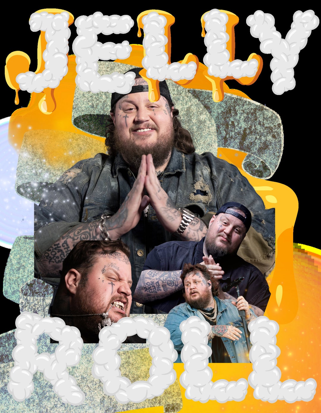 JELLY ROLL, PNG - Etsy