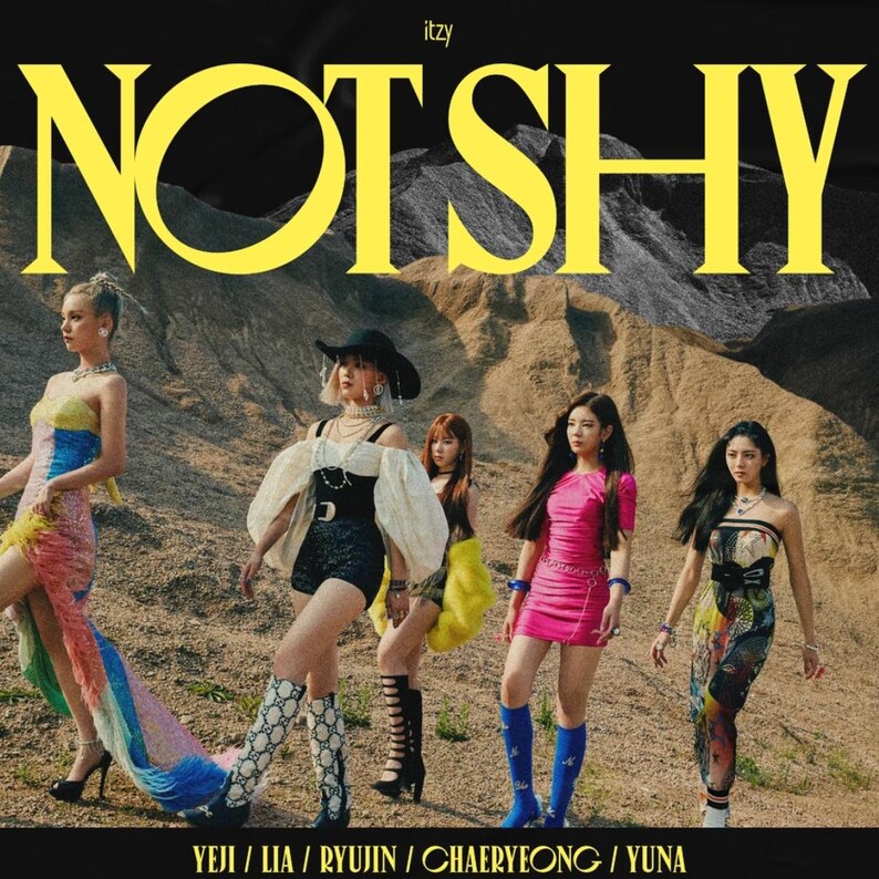 ITZY Group Posters 3 ~ Kpop Poster ~ ITZY ~ - Etsy