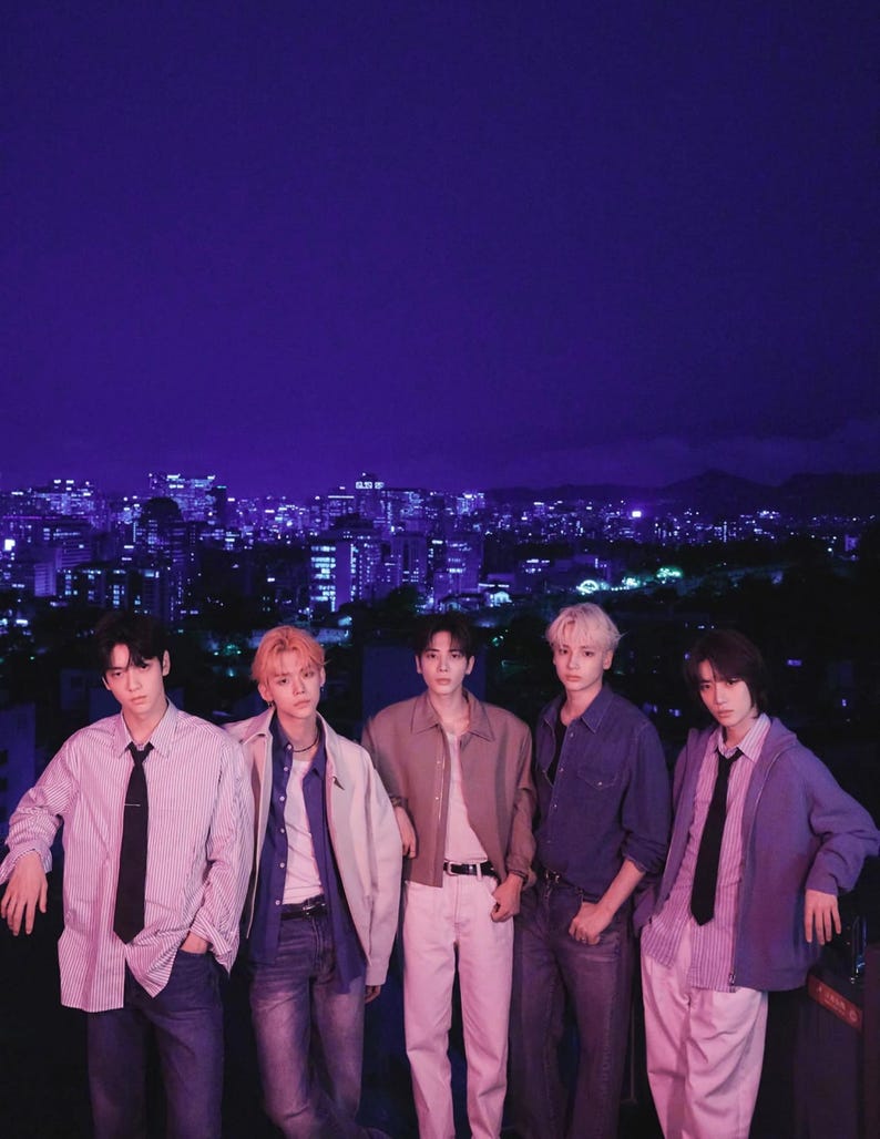 TXT Group Posters 5 ~ Kpop Poster ~ Tomorrow X Together ~ - Etsy