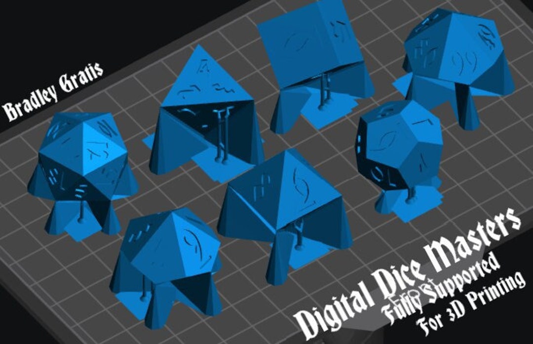 Digital Ready to Print Dice Masters STL Files. - Etsy
