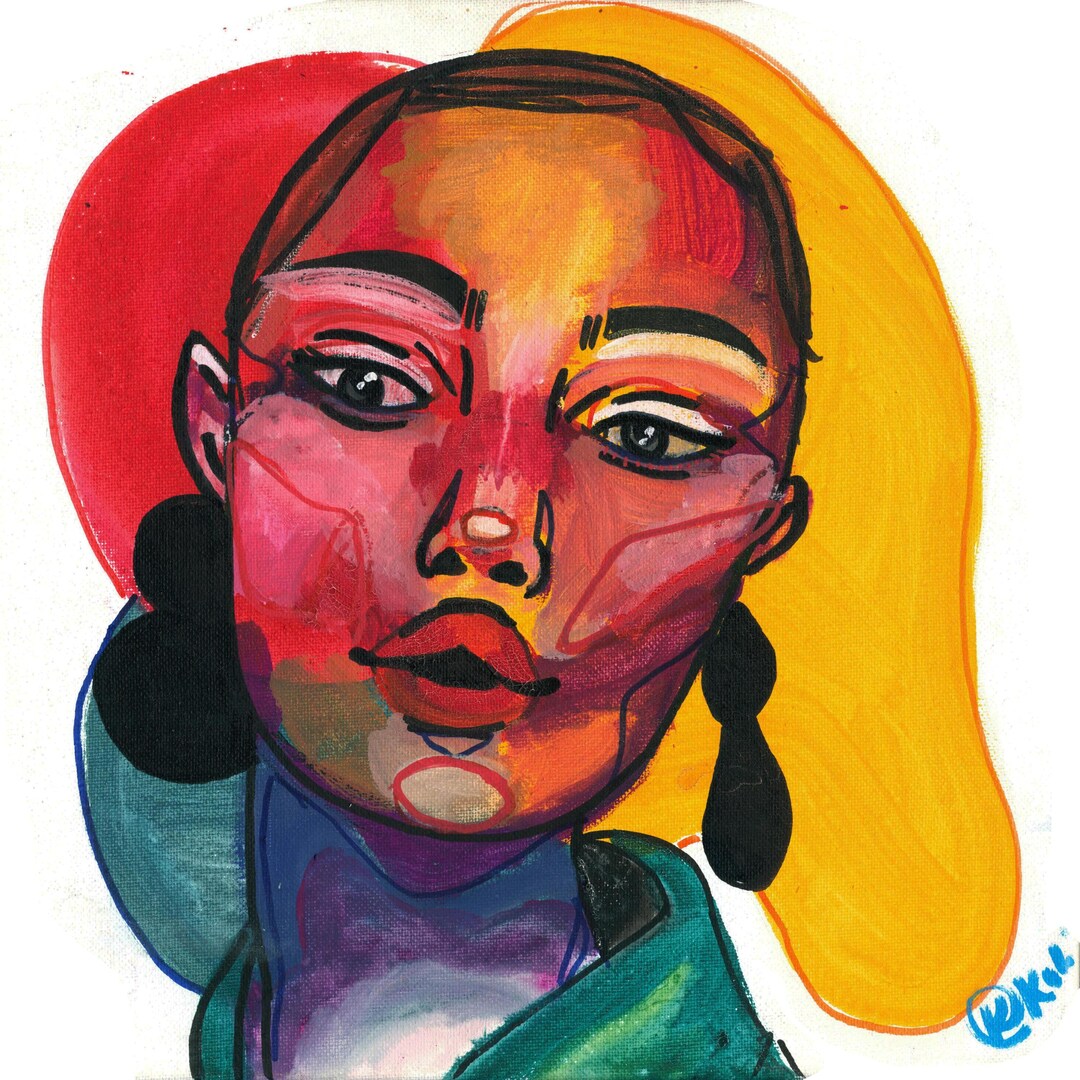 Phoebe Art Print | Painting for Living Room | Painting for Bedroom ...