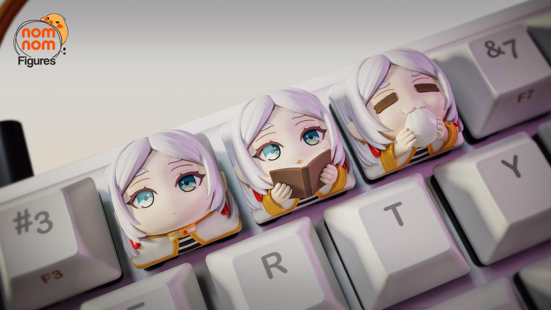 The Elf Mage of Eternity Keyboard Keycap | 12K Maximum Details 3D Print ...