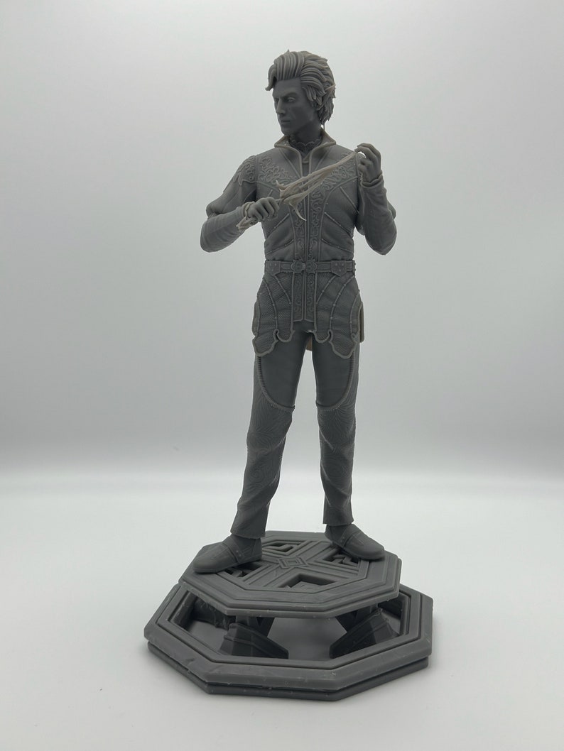 Astarion Baldurs Gate 3 Figure, 12k Print Unpainted, 3d Printed Model ...