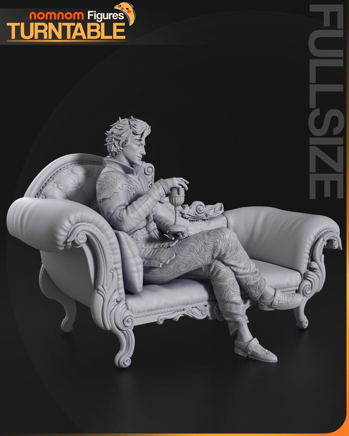 Baldur's Gate 3 Astarion Figure – 12k Resin Print, Handmade Gamer Gift ...