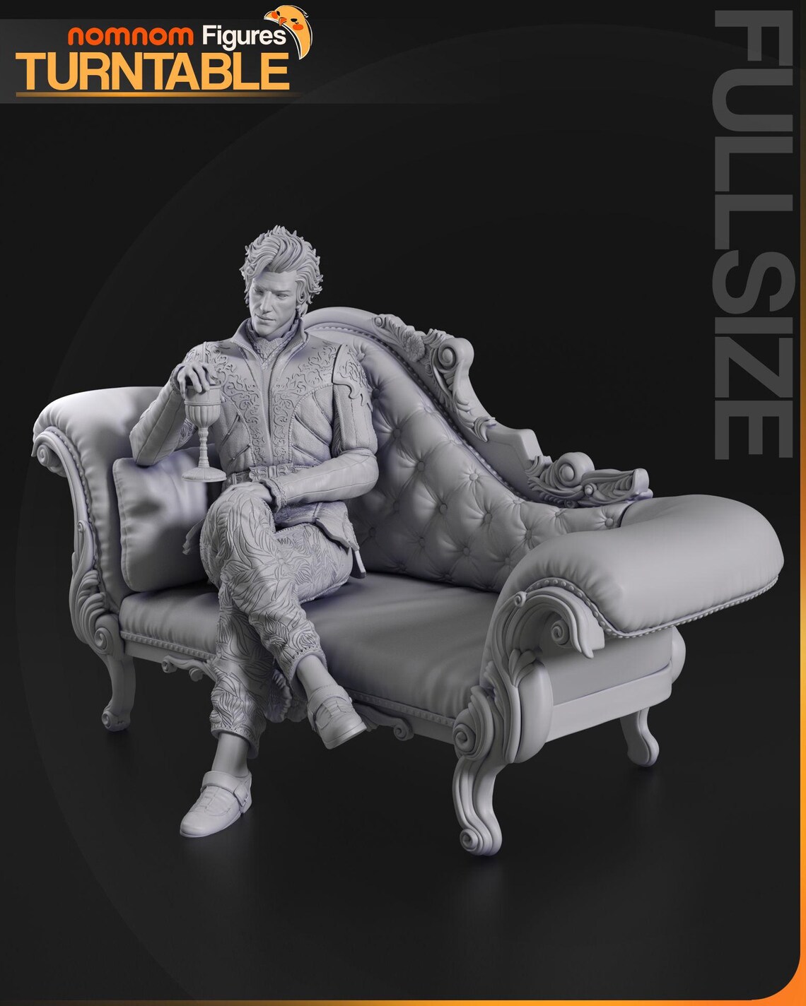 Baldur's Gate 3 Astarion Figure – 12k Resin Print, Handmade Gamer Gift ...