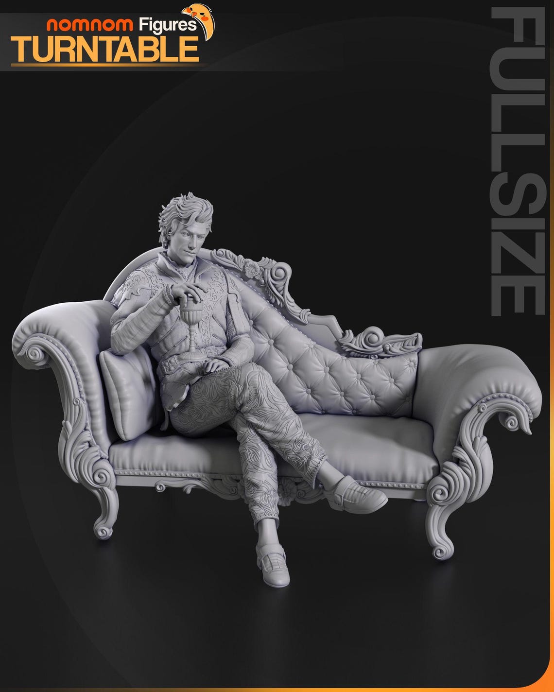 Baldur's Gate 3 Astarion Figure – 12k Resin Print, Handmade Gamer Gift ...