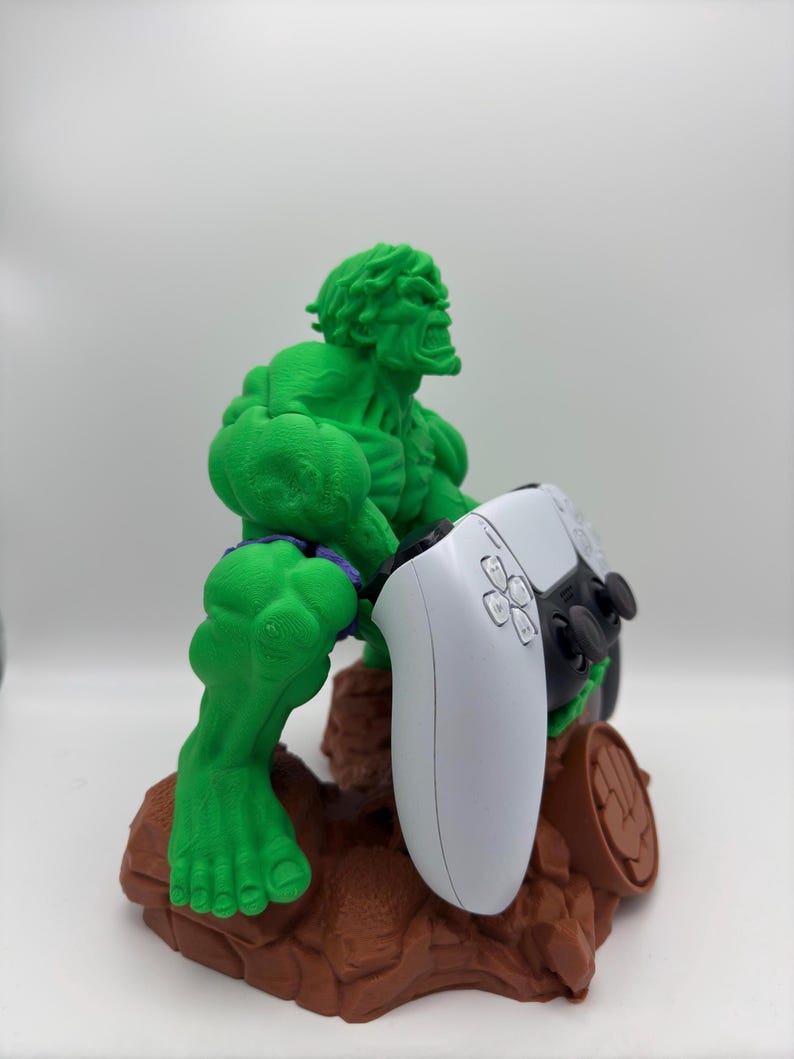Hulk Controller Stand – 3D Printed Gaming Organizer, Playstation & Xbox ...