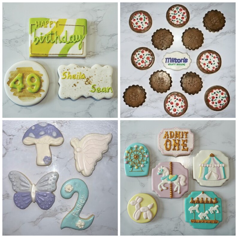Custom Decorated Sugar Cookies - Etsy