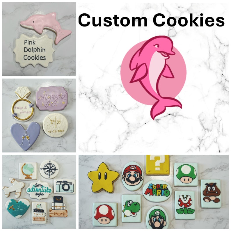 Custom Decorated Sugar Cookies - Etsy