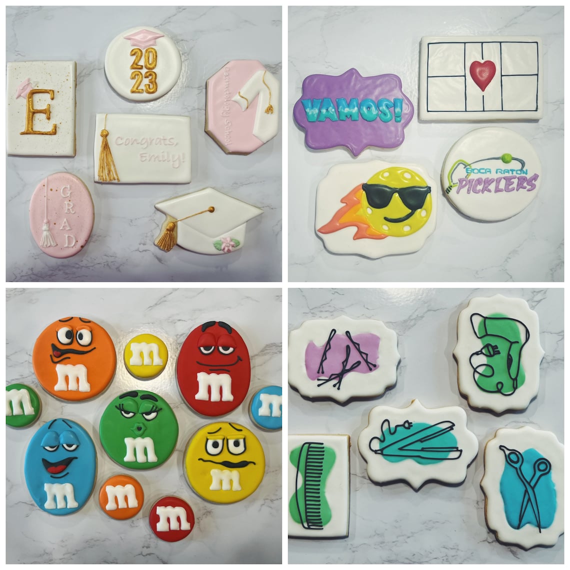 Custom Decorated Sugar Cookies - Etsy