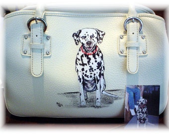 Siberian Husky Alaskan Malamute Dog Hand Painted Backpack / - Etsy