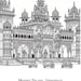India Landmarks, Coloring Pages for Kids and Adults, Geography ...