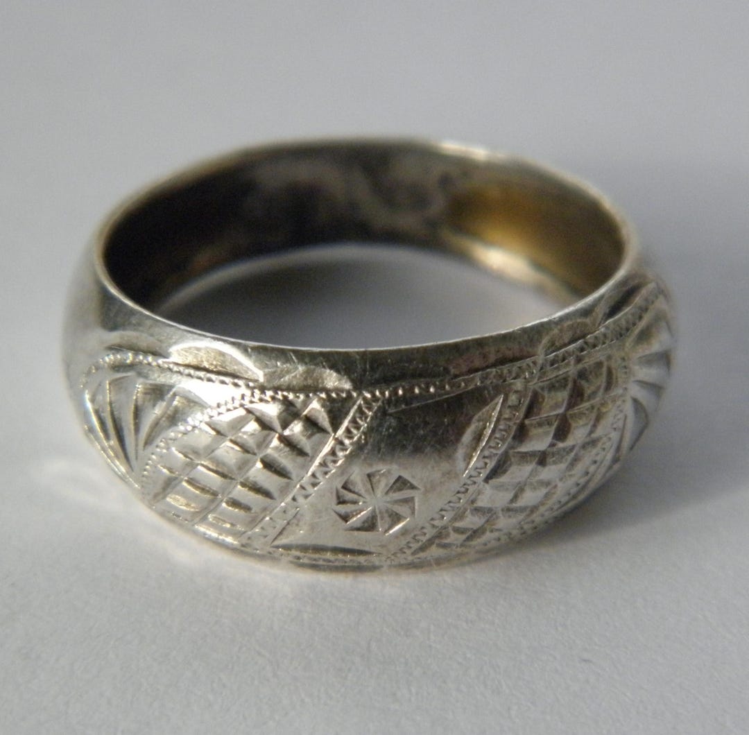 UNIQUE Rare Vintage Soviet USSR Ring Silver 925 Star Russian Antique ...