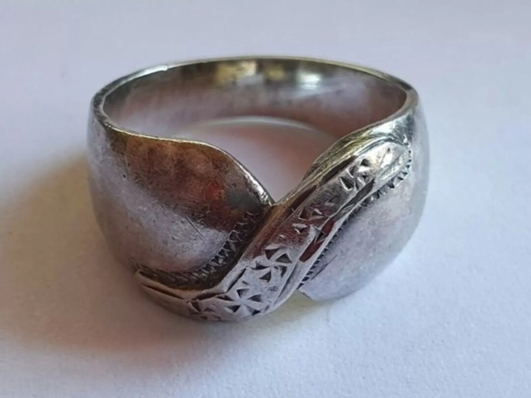 UNIQUE Rare Vintage Soviet USSR Ring Sterling Silver 916 Star Russian ...