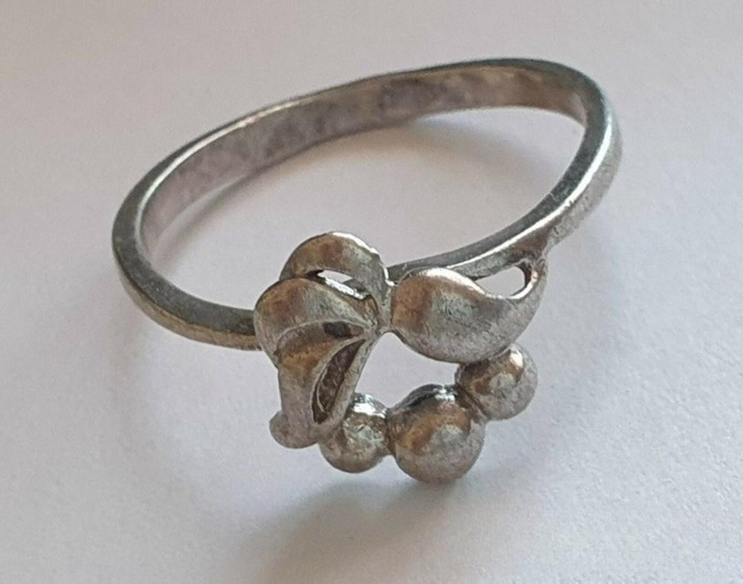 UNIQUE Rare Vintage Soviet USSR Ring Sterling Silver 925 Star Russian ...