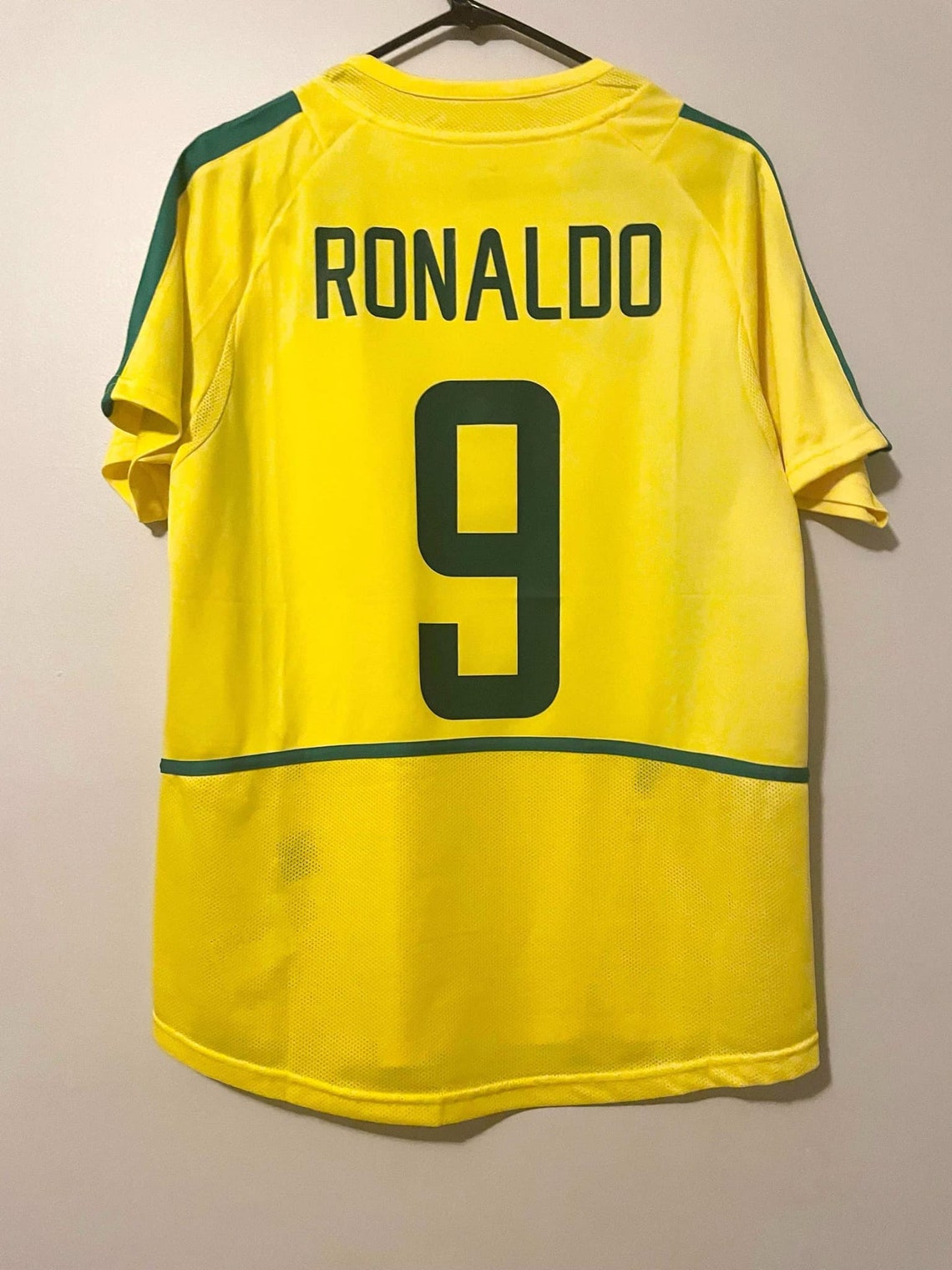 Brazil 2002 Home Jersey WC 2002 Football Soccer Kit - Etsy