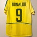Brazil 2002 Home Jersey WC 2002 Football Soccer Kit - Etsy