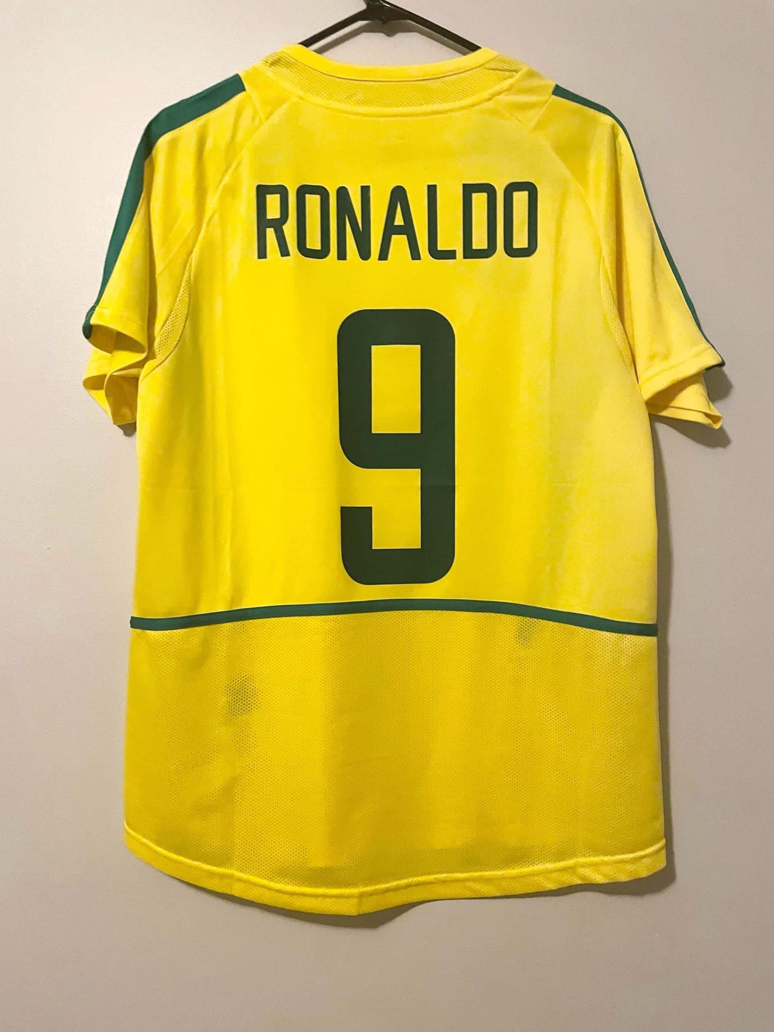 Brazil 2002 Home Jersey WC 2002 Football Soccer Kit - Etsy