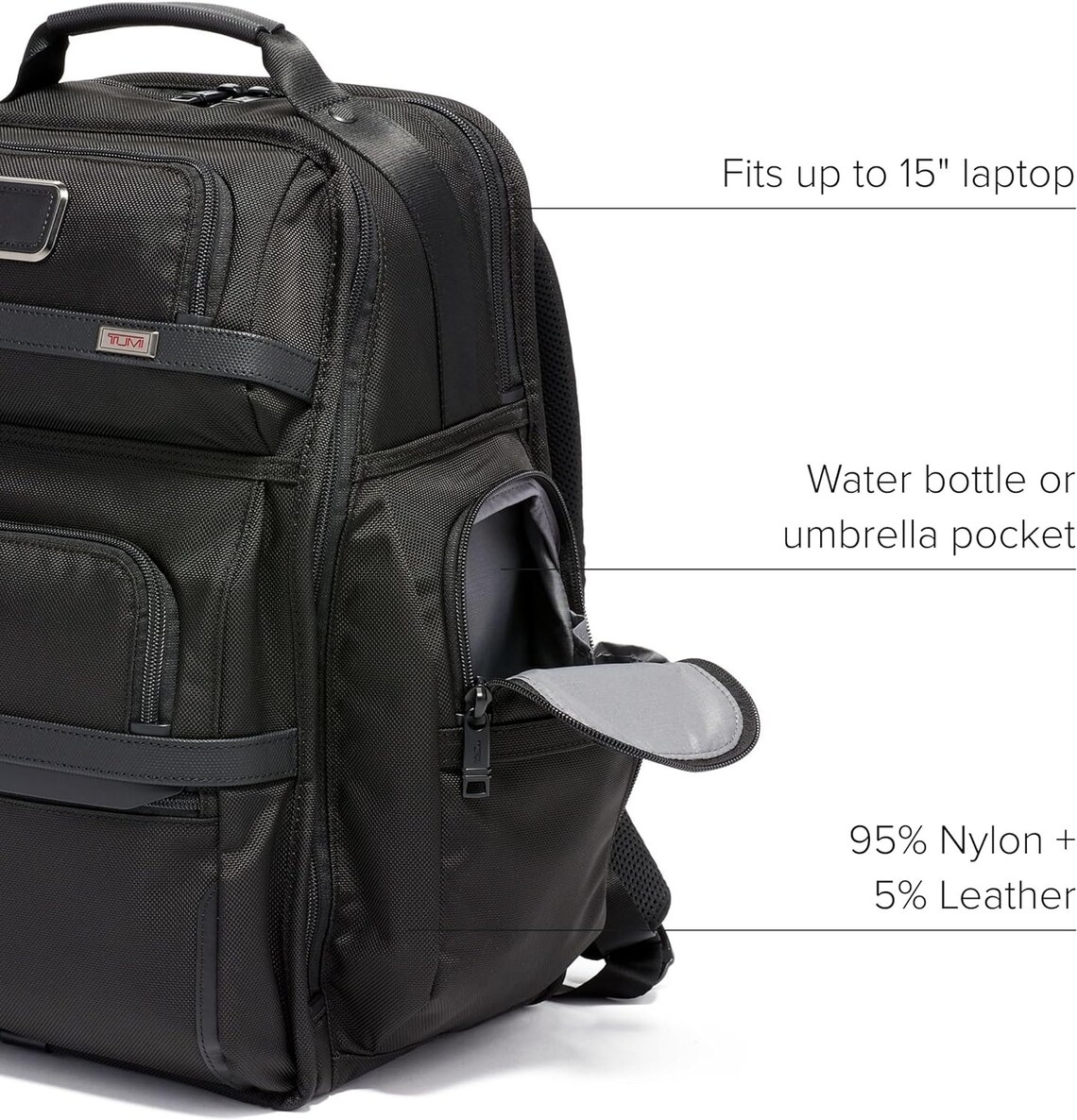 TUMI - Alpha Bravo - 15" **new**laptop Backpack - Laptop, Tablet, iPad ...