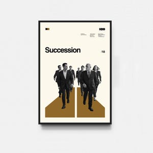 Succession Tv Series Poster, Succession Poster, Movie Poster ...