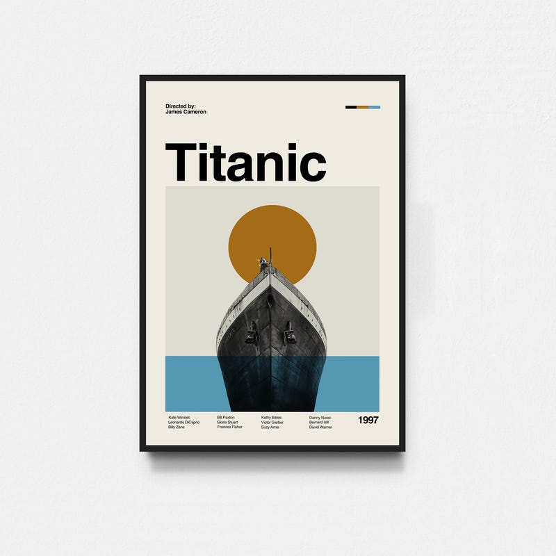 Titanic Posters - Etsy