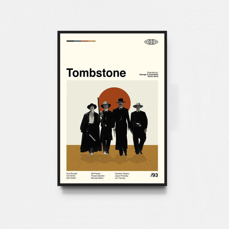 Tombstone Movie - Etsy