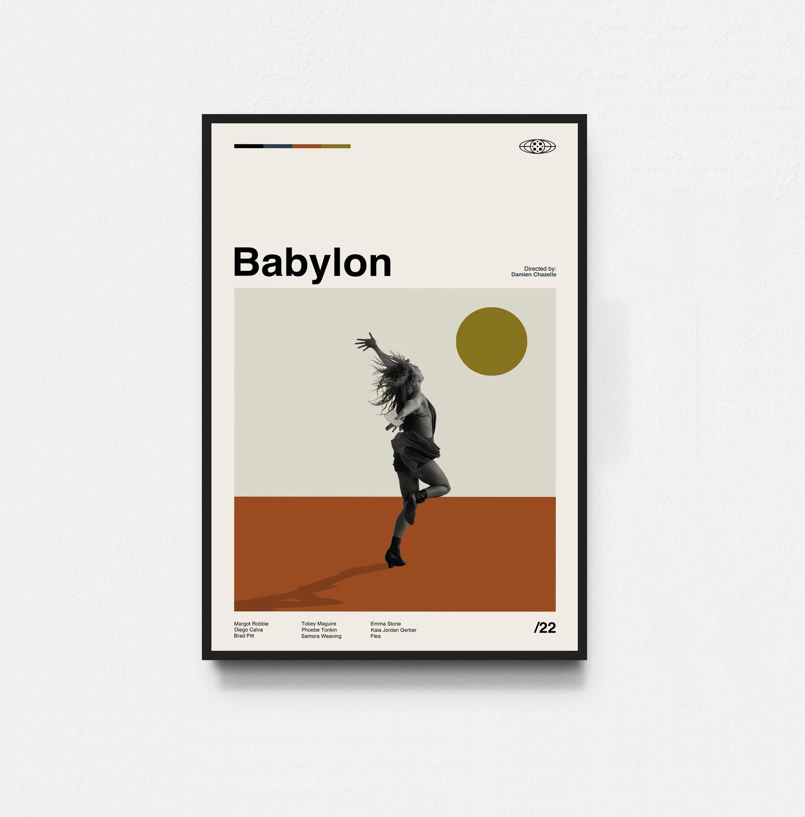 Babylon Movie Poster, Babylon Poster, Film Poster, Midcentury Art ...