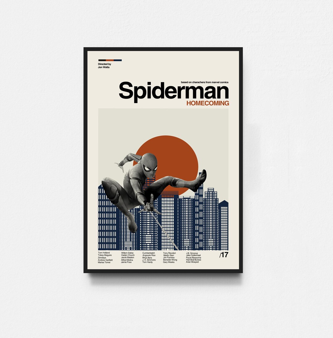 Spider Man Homecoming Poster, Spider Man Poster, Marvel Poster ...
