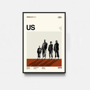 US - Jordan Peele Movie Poster, US Movie Poster, Film Poster ...