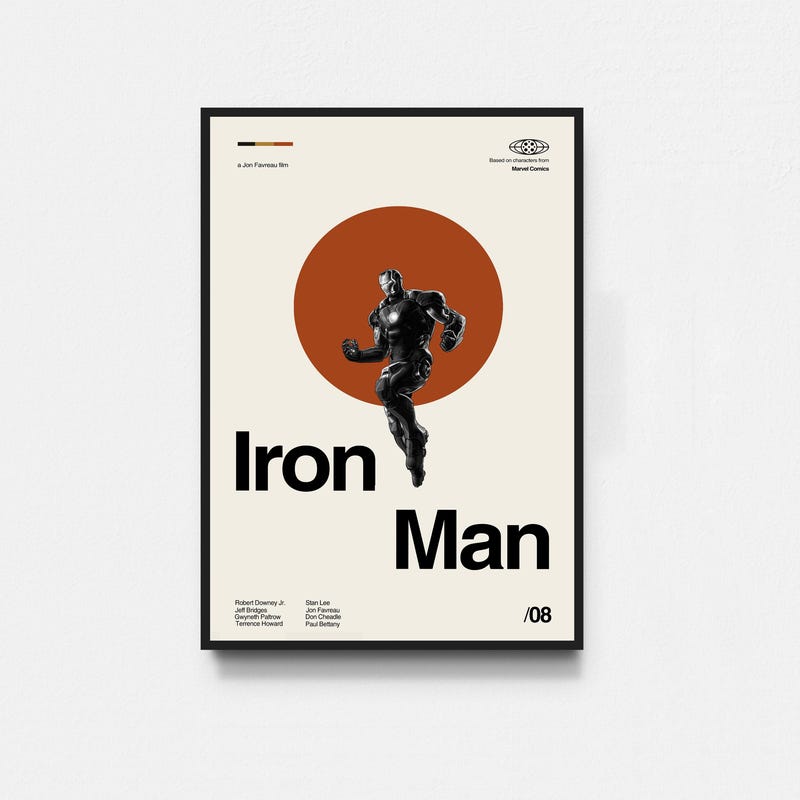 Iron Man Poster - Etsy