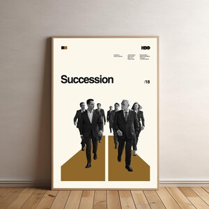 Succession Tv Series Poster, Succession Poster, Movie Poster ...