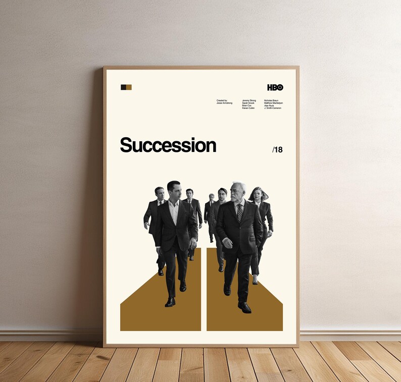 Succession Tv Series Poster, Succession Poster, Movie Poster ...