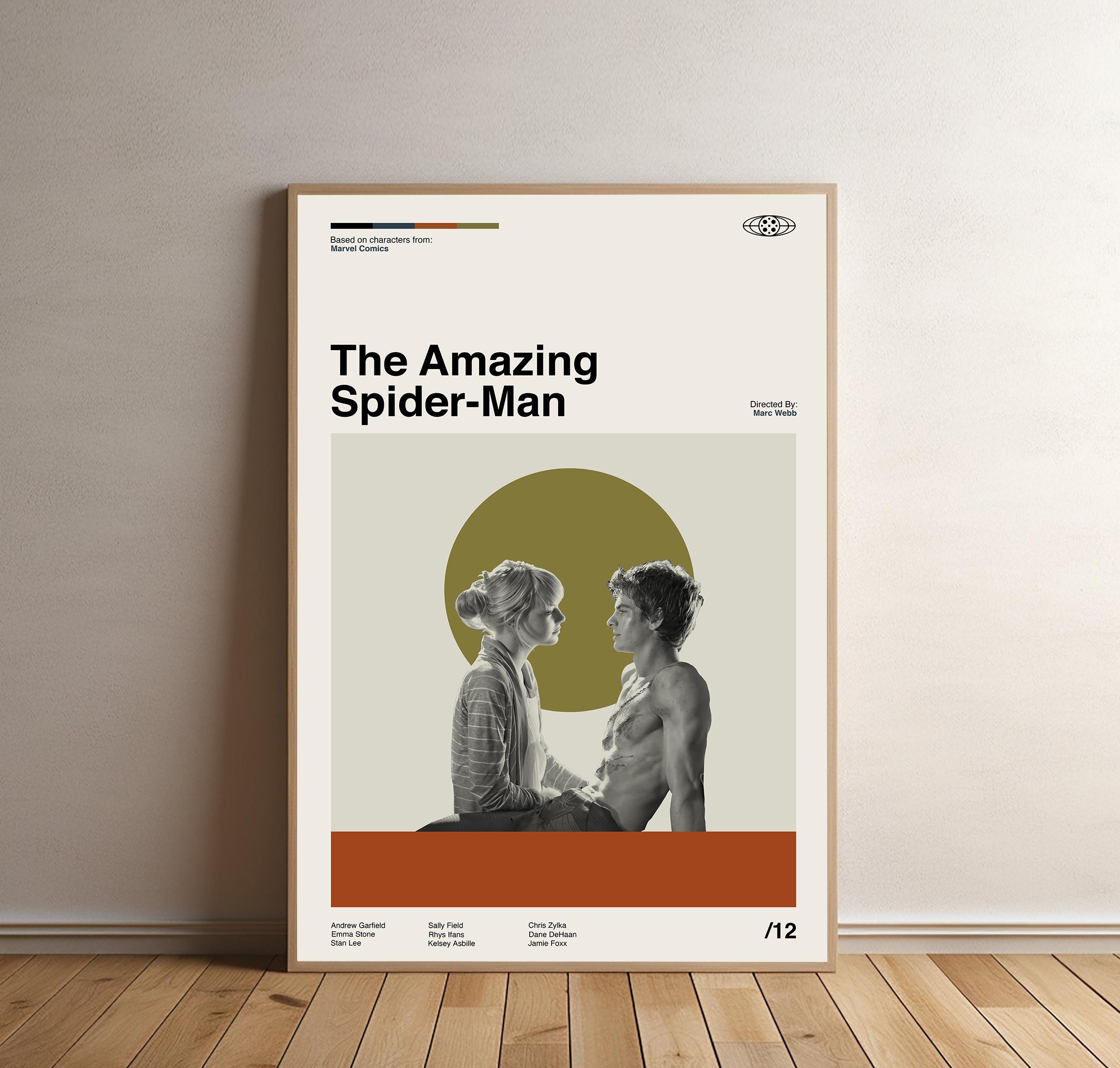 The Amazing Spider-man Poster, Spider Man Poster, Midcentury Art ...