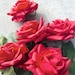 Red Rose/ Real Touch Rose /latex Rose / Flexed Rose/1 Head per Stem ...