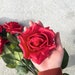 Red Rose/ Real Touch Rose /latex Rose / Flexed Rose/1 Head per Stem ...
