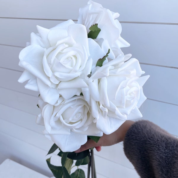 Real Touch Roses - Etsy