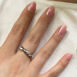 Rat Ring Silver Gold Jewelry Eternity - Etsy