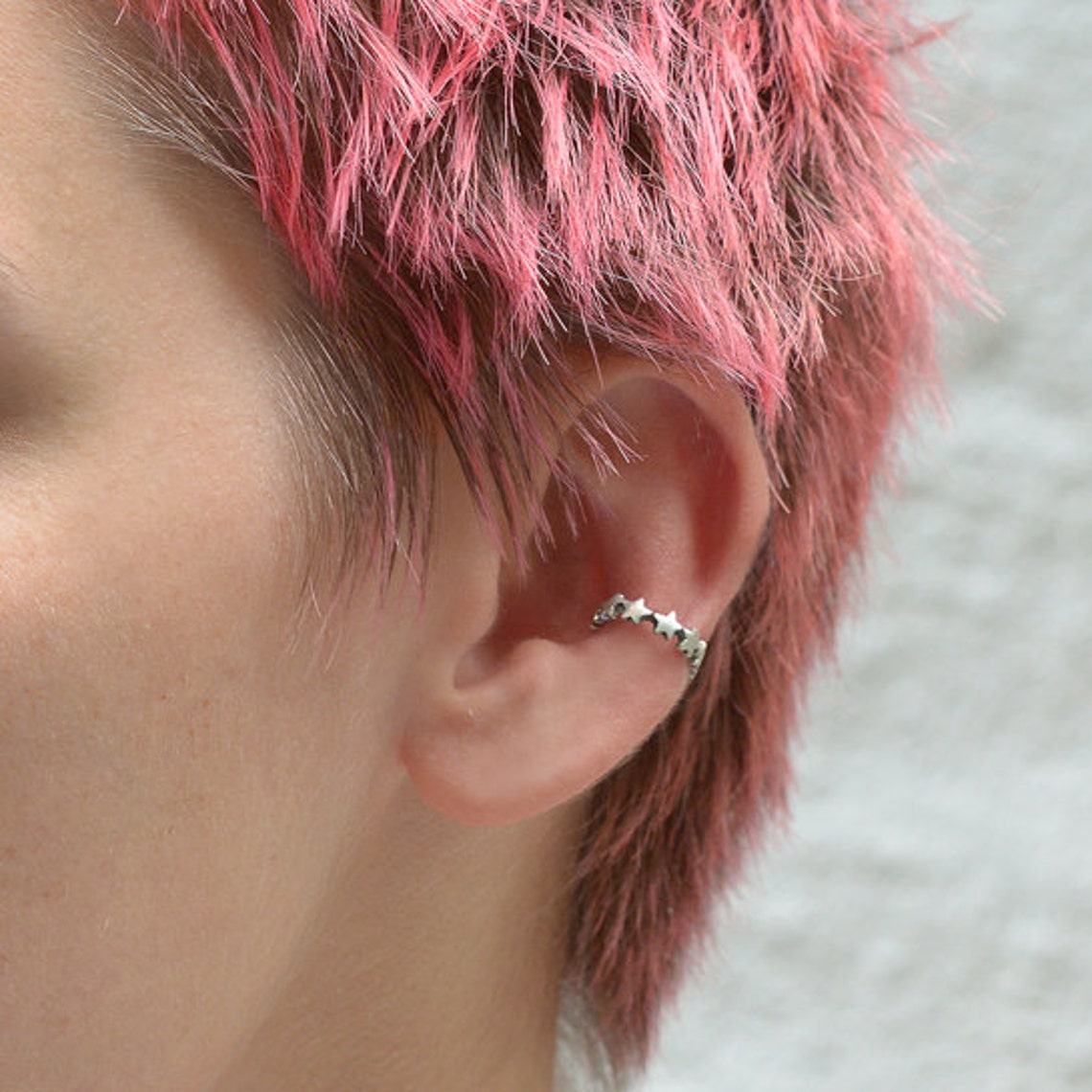Star Ear Cuff Earring Jewelry Silver Sterling Gold Earcuff | Etsy
