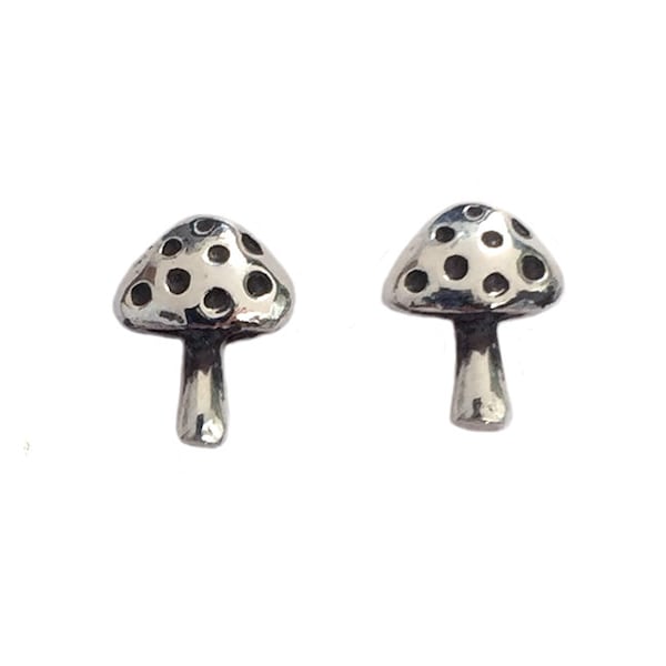 Mushroom Earrings - Etsy